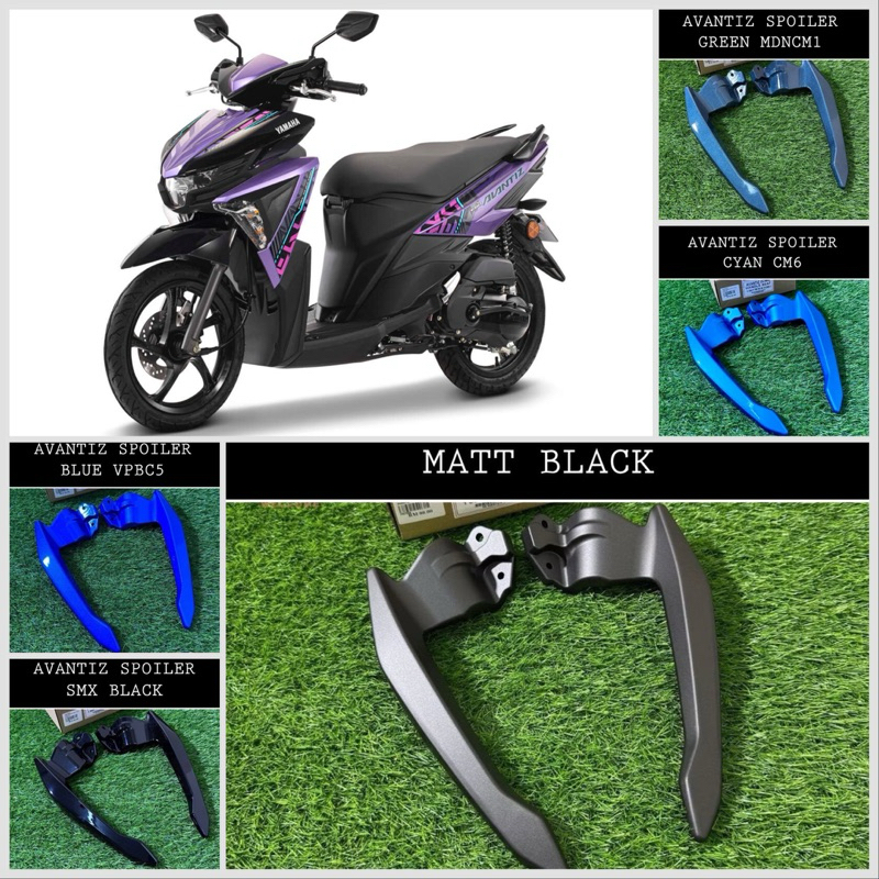 YAMAHA AVANTIZ 125 AVANTIS SCOOTER L BAR SEAT BAR SPOILER CARRIER ...
