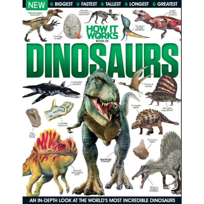 [e-Book PDF] How It Works : Book of Dinosaurs | Shopee Malaysia