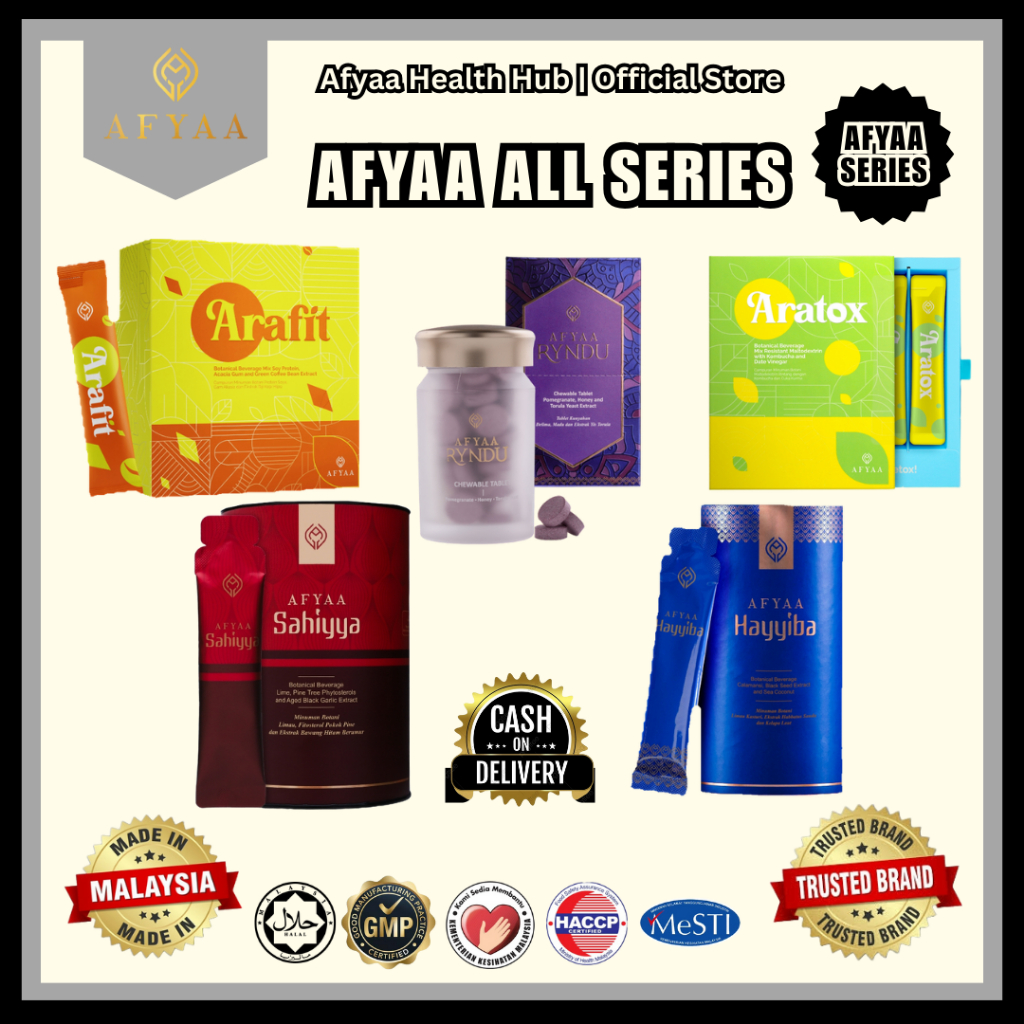 AFYAA All Series | Rahsia Kesihatan Anda | Improve Health | Direct From HQ | Shipping in 24 ...