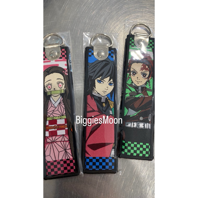 Ready Stock Embroidery Anime Keychains | Shopee Malaysia