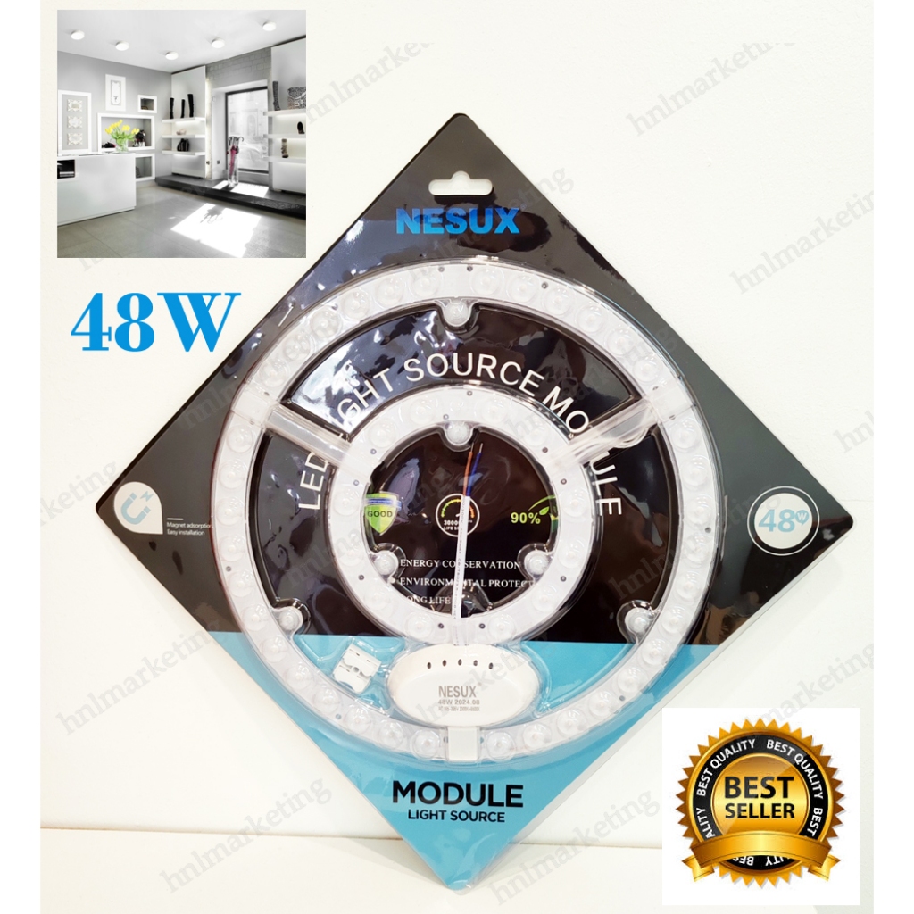 NEXUS 48W LED RING LIGHT CIRCULAR MODULE REPLACEMENT | Shopee Malaysia