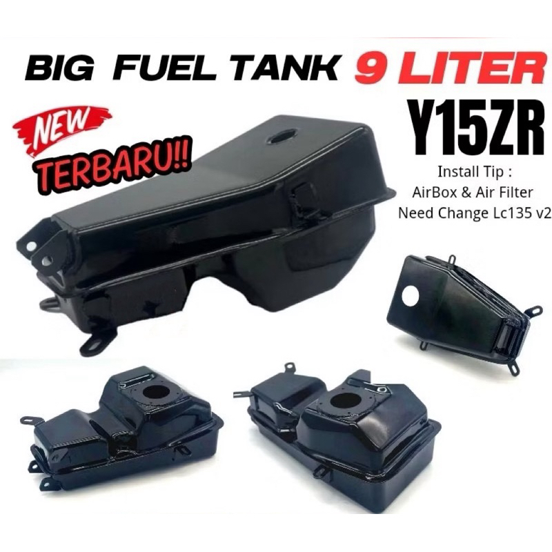 PETROL TANK 9 LITER FUEL TANK Y15 V1 V2 9L TANGKI PETROL MINYAK TANGKI ...