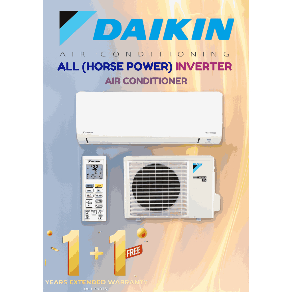 DAIKIN FTKF-C SERIES INVERTER WALL (FTKF25CV1MF/FTKF35CV1MF/FTKF50CV1MF ...