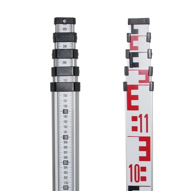 E TYPE SURVEY / STAFF SURVEY / RULER LEVELING STAFF / LEVELING ROD ...