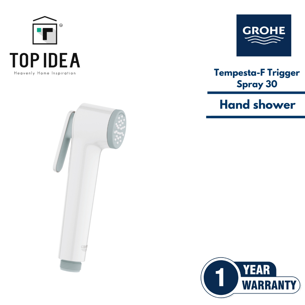 GROHE Tempesta-F Hand Bidet Trigger Spray White | 28020L01 | Shopee ...