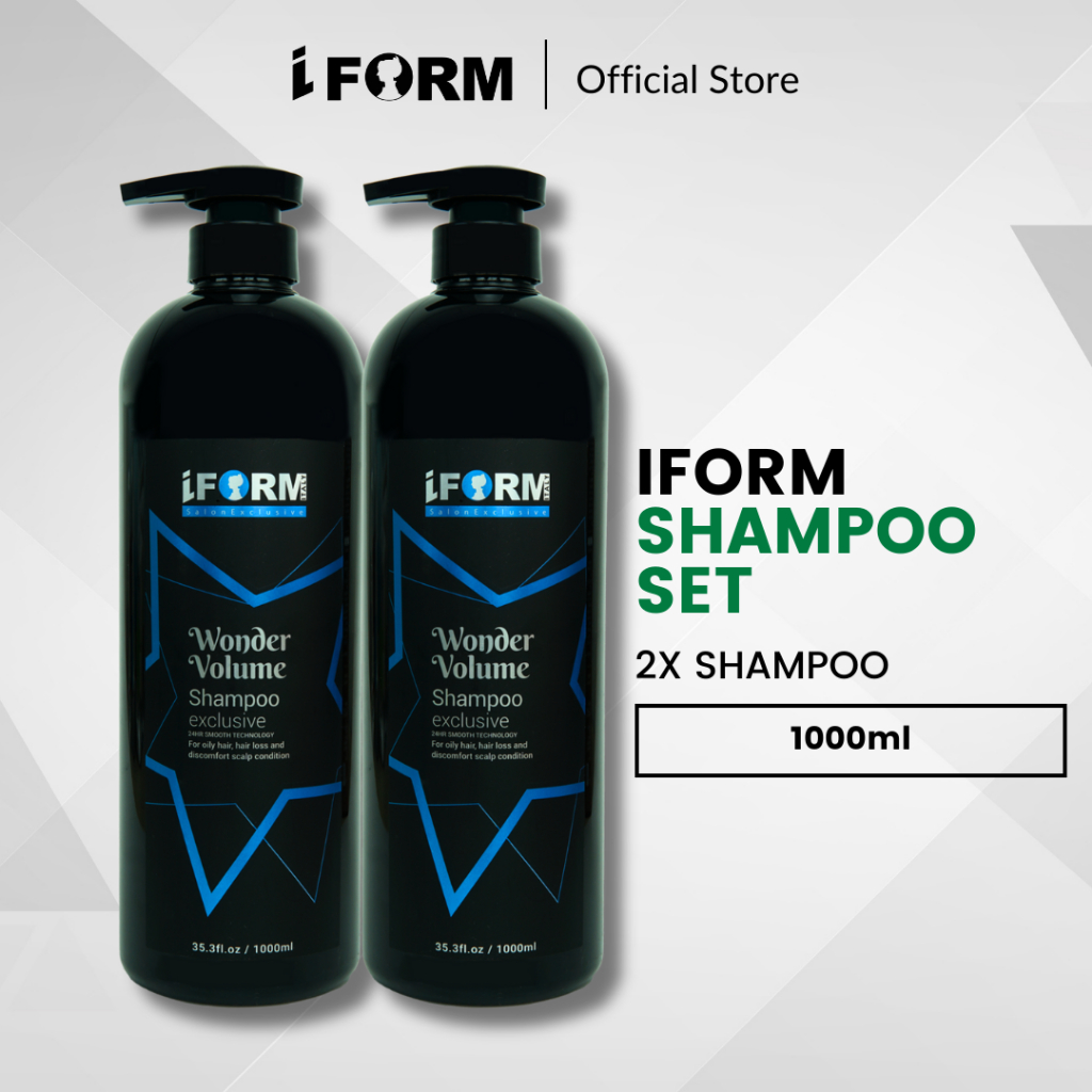 IFORM Hair Shampoo Duo Set (1000ml) | Shopee Malaysia