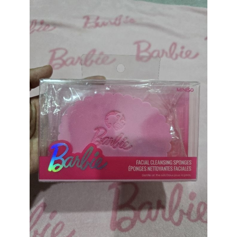 BARBIE X MINISO - FACIAL SPONGE | Shopee Malaysia