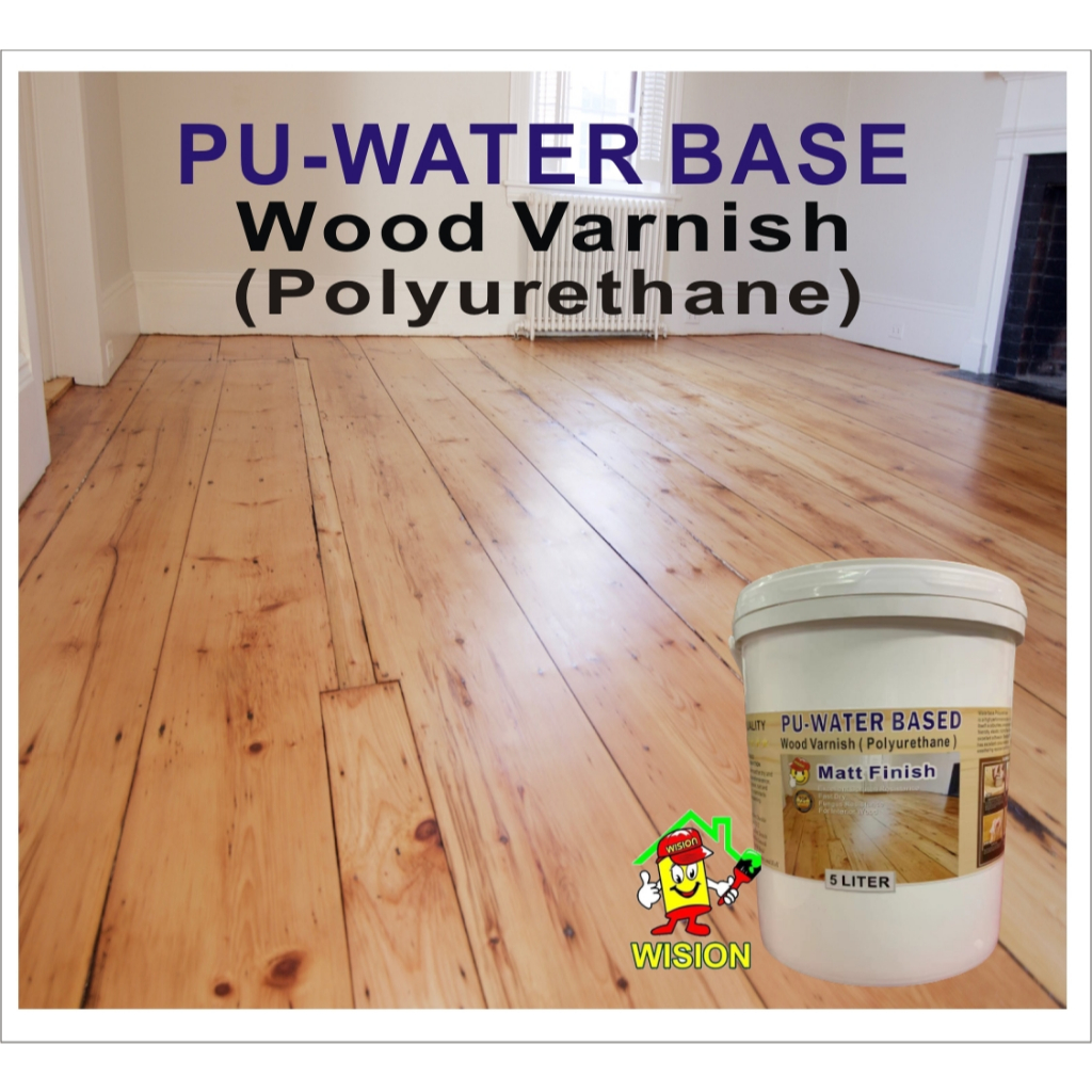 CLEAR MATT ( 1L ) MATT PU COAT ( PU WATER BASE POLYURETHANE MATT ) P.U ...