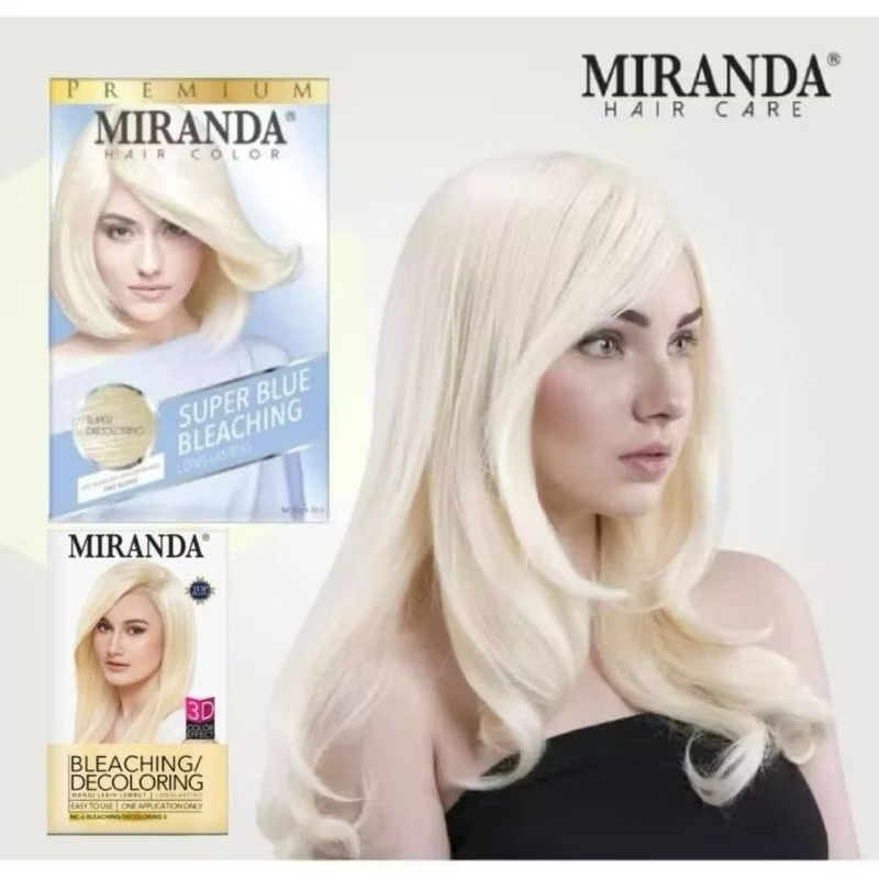 MIRANDA MC-6 BLEACHING HAIR COLOR PERMANET( READY STOCK ) | Shopee Malaysia
