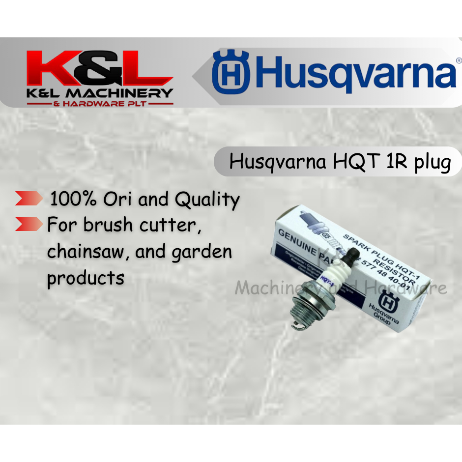 Husqvarna HQT-1R/ HQT 5 Spark Plug For Chainsaw and Brush Cutter and ...