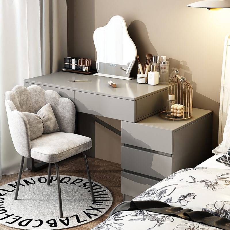 Meja Makeup DIY Chest Drawer Meja Solek L Shape Table Bedroom Dressing ...