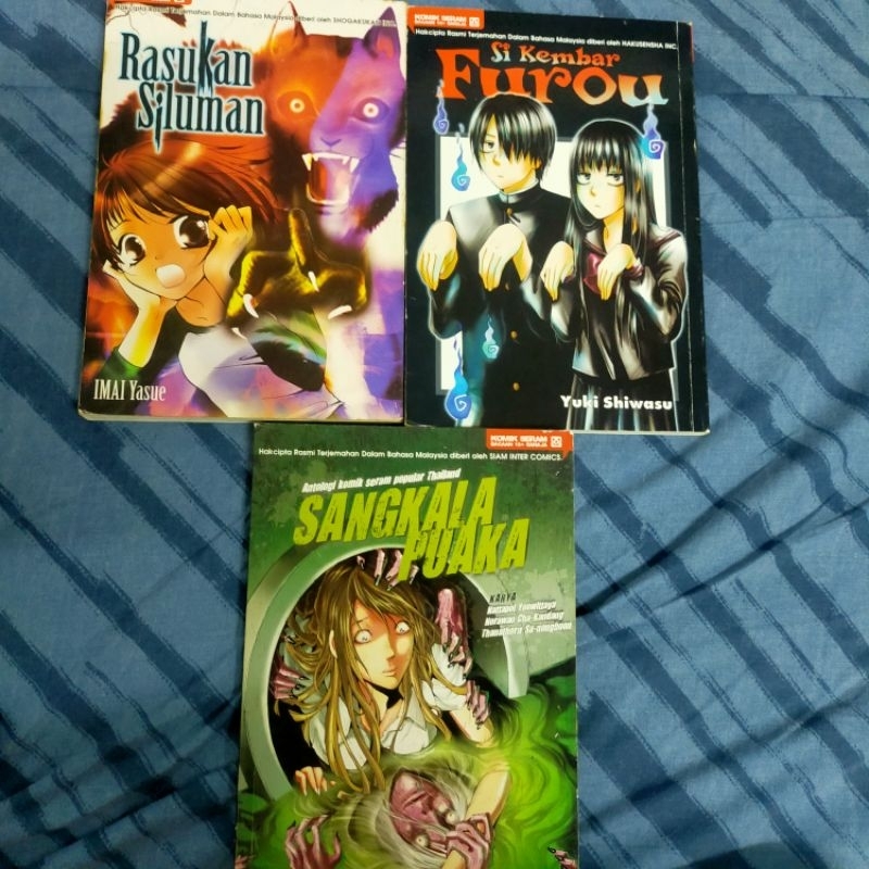 Preloved Komik #8- Rasukan Siuman/Sangkala Puaka/Si Kembar Furou ...