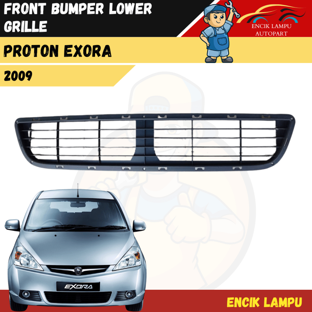 Original Proton Exora Cps 2009 Front Bumper Lower Grille Bumper Center ...