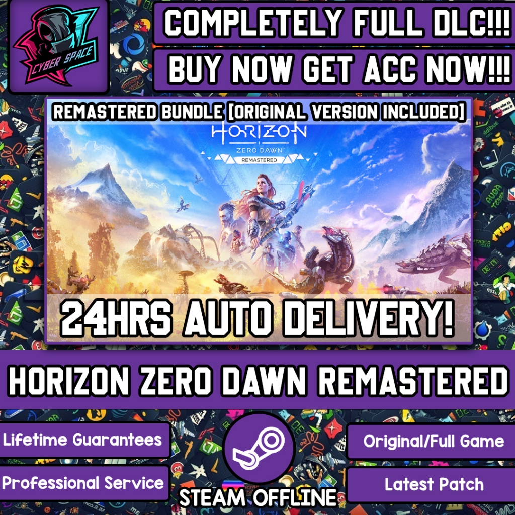 Horizon Zero Dawn™ Remastered [Auto Delivery] [Steam Offline] (Full DLC ...
