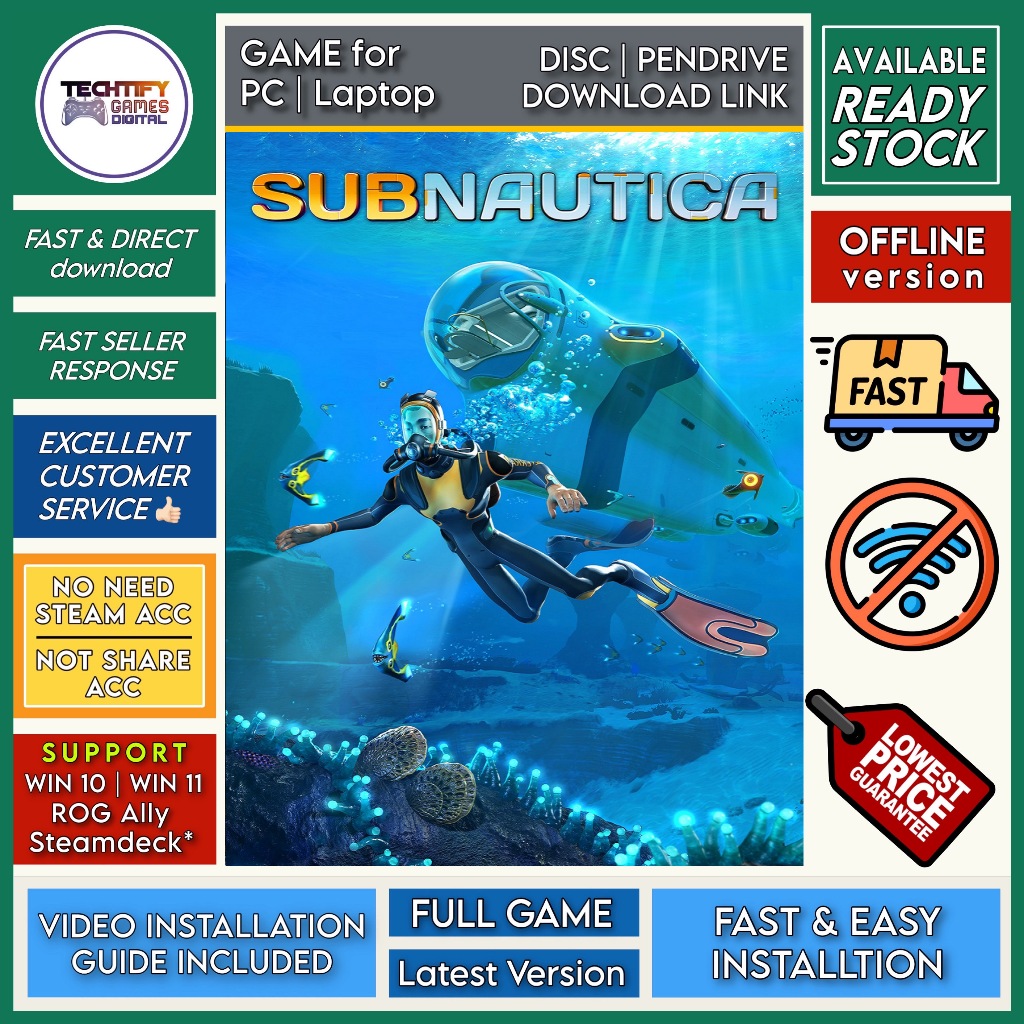 [PC Game] Subnautica - Offline [Disc | Pendrive | Download Link ...