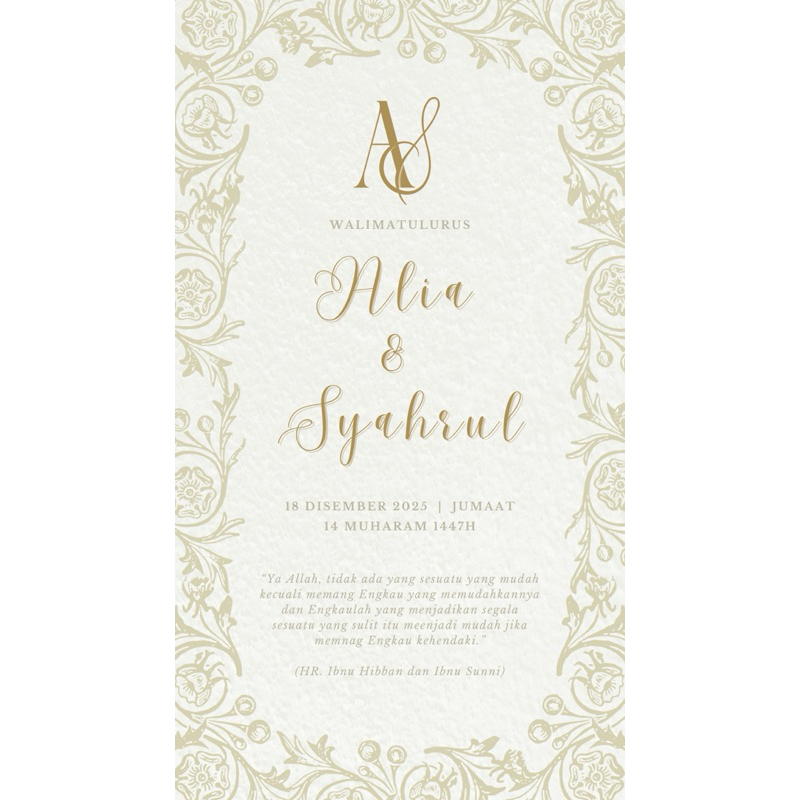 Kad Digital Murah Wedding Card Digital Kad Kahwin Digital Video Kad Jemputan Kahwin Tunang ...