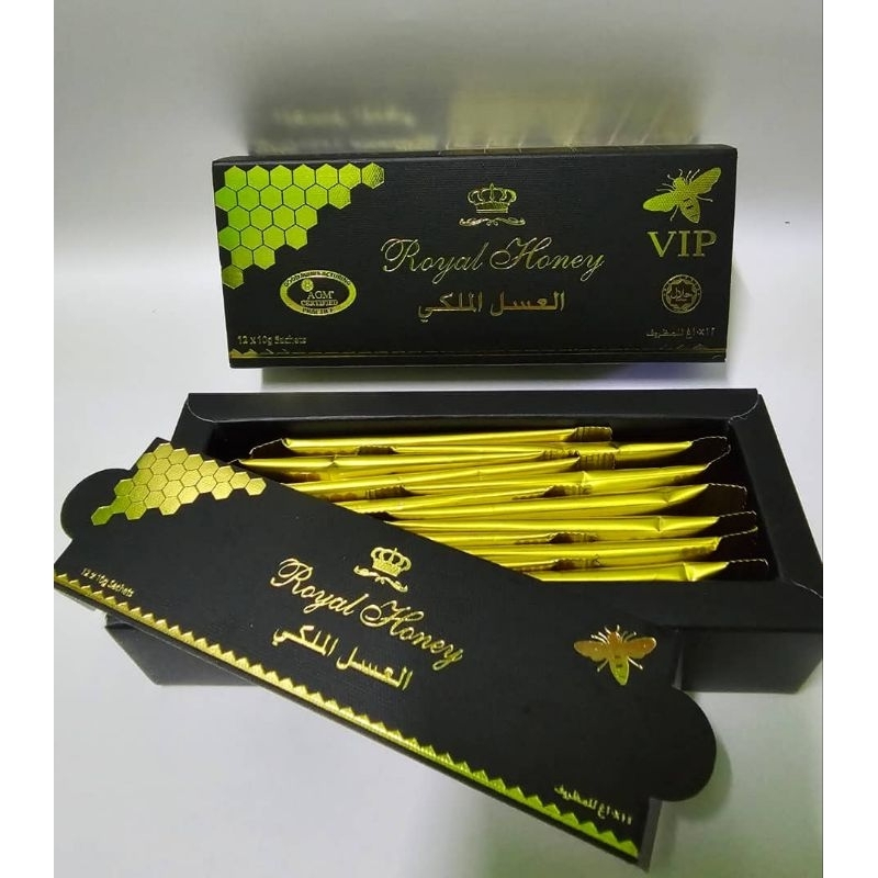 100% Original crown Royal honey dark honey 1 box 12sachet | Shopee Malaysia