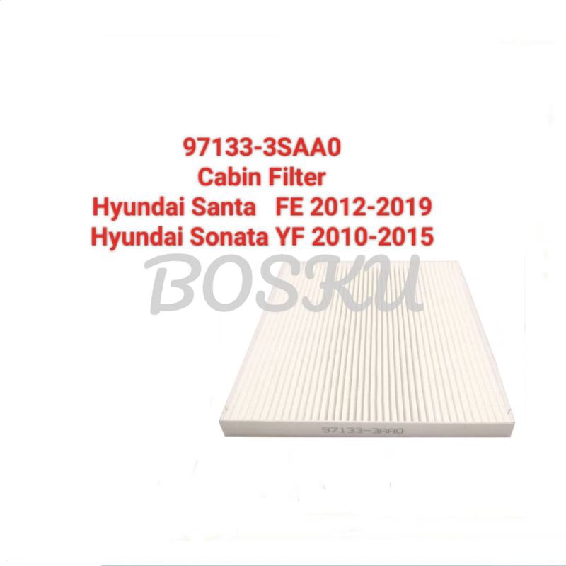 (97133-3SAA0) Cabin Filter HYUNDAI KIA K5 (TF) CARNIVAL (YP) SONATA i45 ...