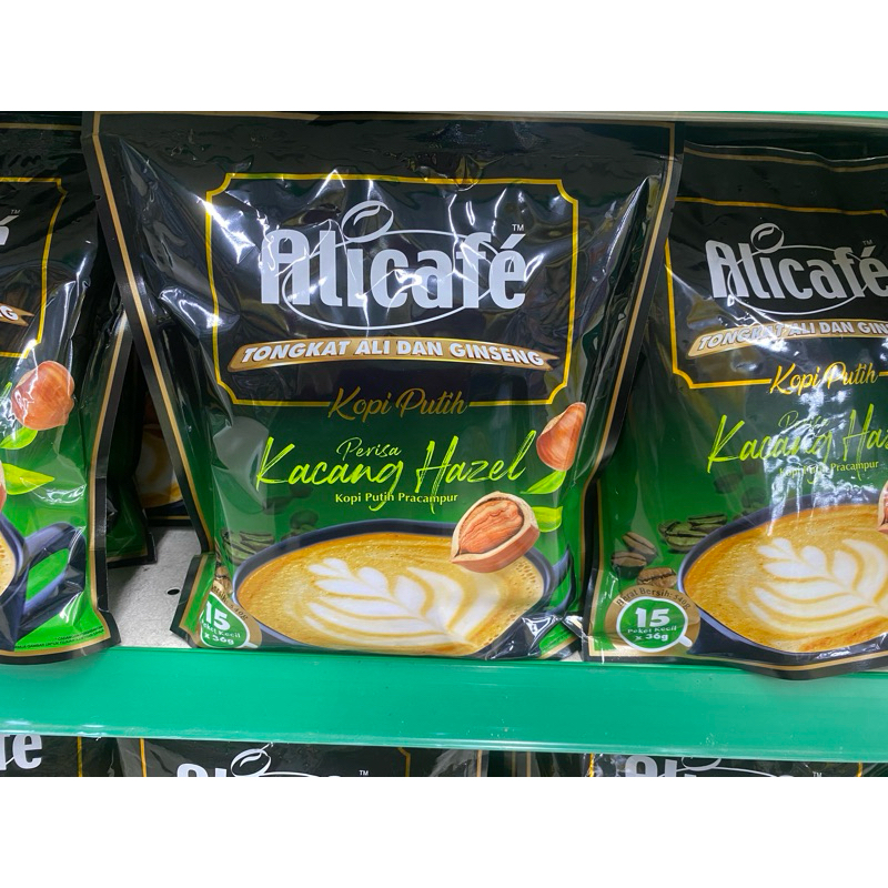 ALICAFE KOPI PRACAMPUR TONGKAT ALI DAN GINSENG HAZELNUT KOPI 3 IN 1 ...