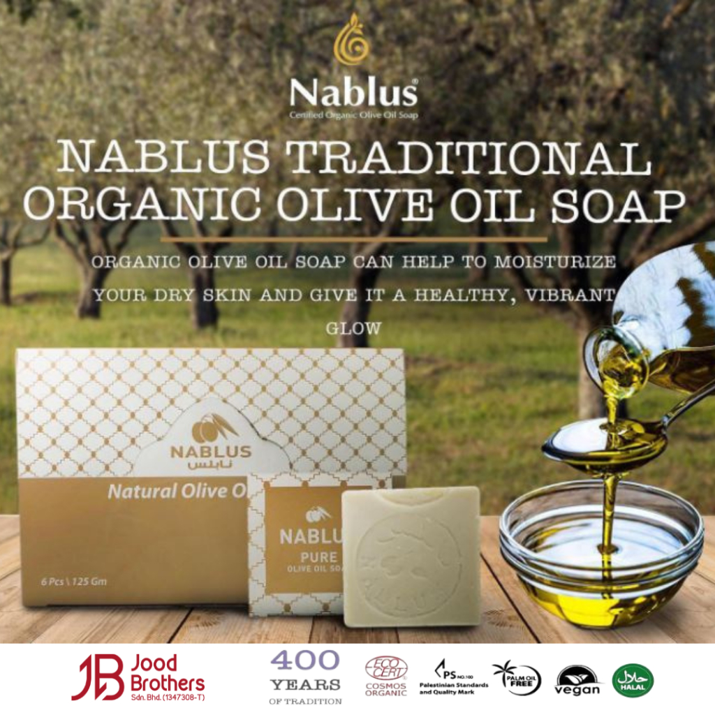 Nablus Traditional Natural Organic Soap 125g | Sabun Minyak Zaitun dari ...