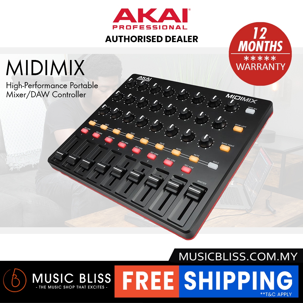 Akai Professional MIDImix MIDI Control Surface | Shopee Malaysia