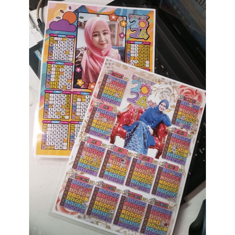 kalender 2025 laminate design | Shopee Malaysia