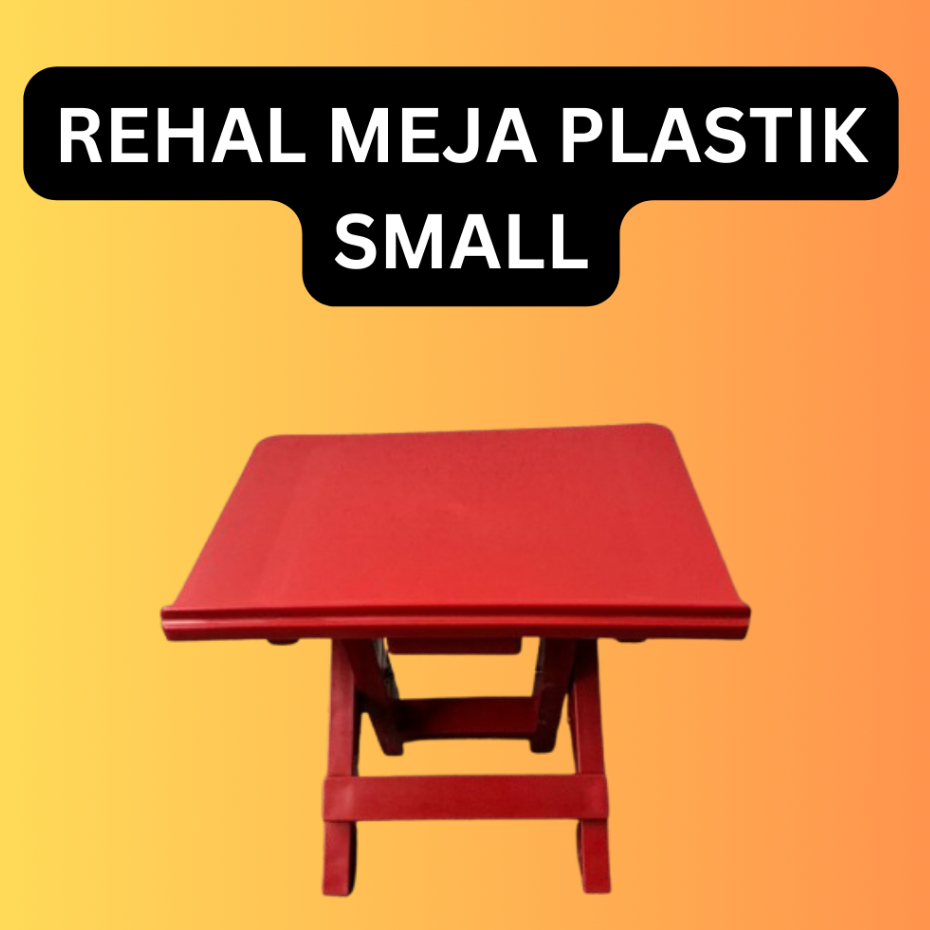 READING TABLE RED SMALL REHAL MEJA PLASTIK KECIL MERAH REHAL MEJA ...