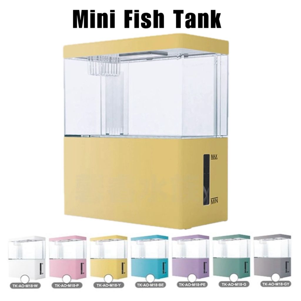 USB Fashion Tank Plastic Aquarium Set | small mini aquarium tank set ...