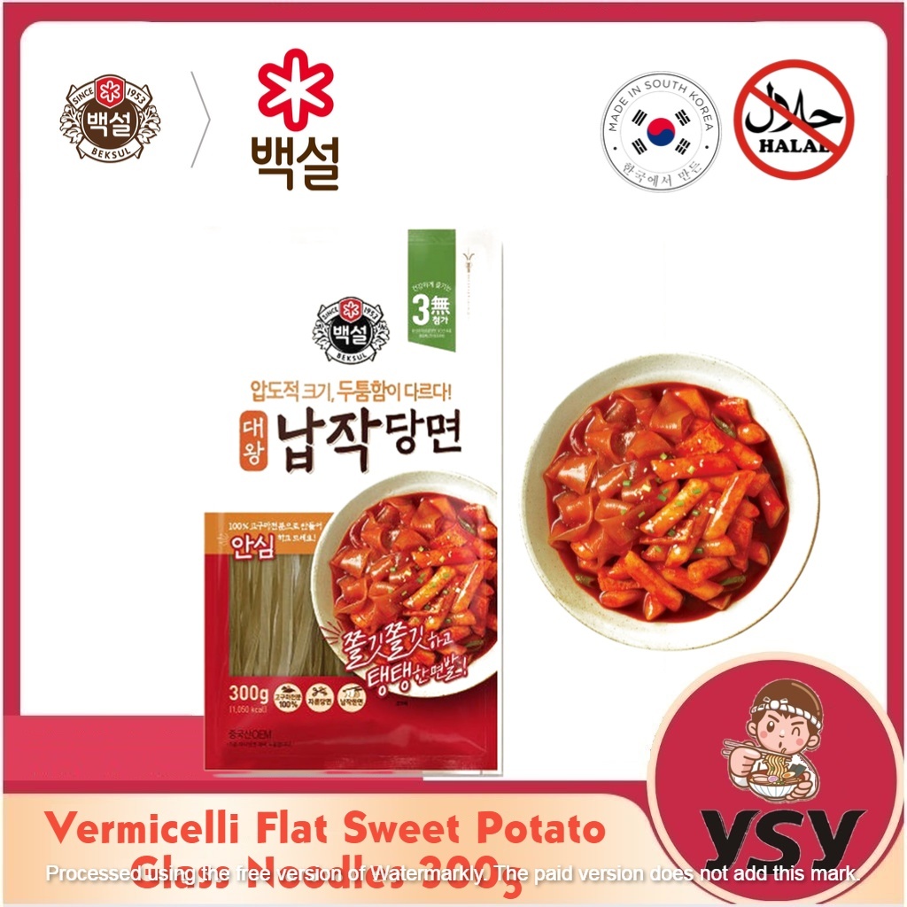 CJ Beksul Vermicelli Flat Sweet Potato Glass Noodles 300g | Shopee Malaysia