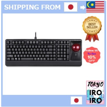 [Used Good condition] Perixx PERIBOARD-522 with trackball Mechanical ...