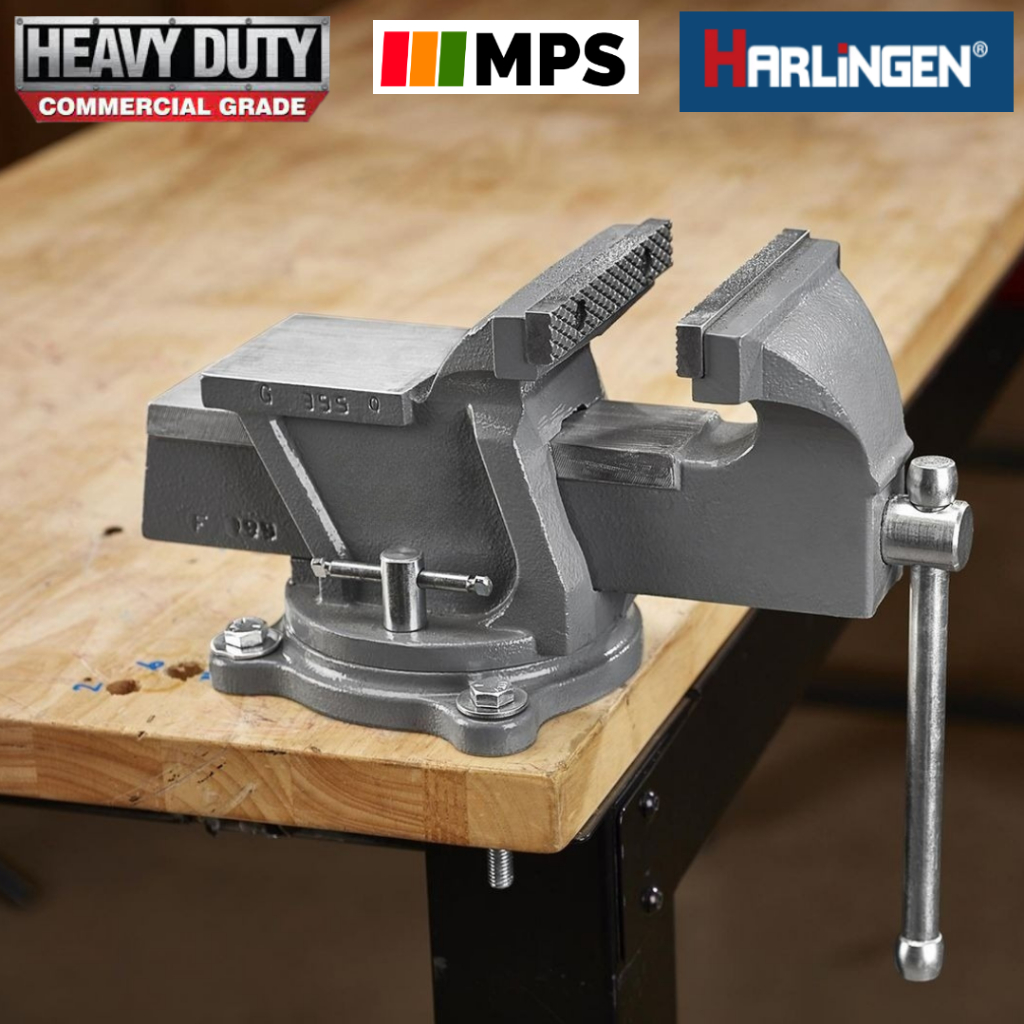 Harlingen Heavy Duty Clamp Bench Vise Tool Grafting Tool Set Ragum Meja 4/5/6/8 inch Heavy Duty ...