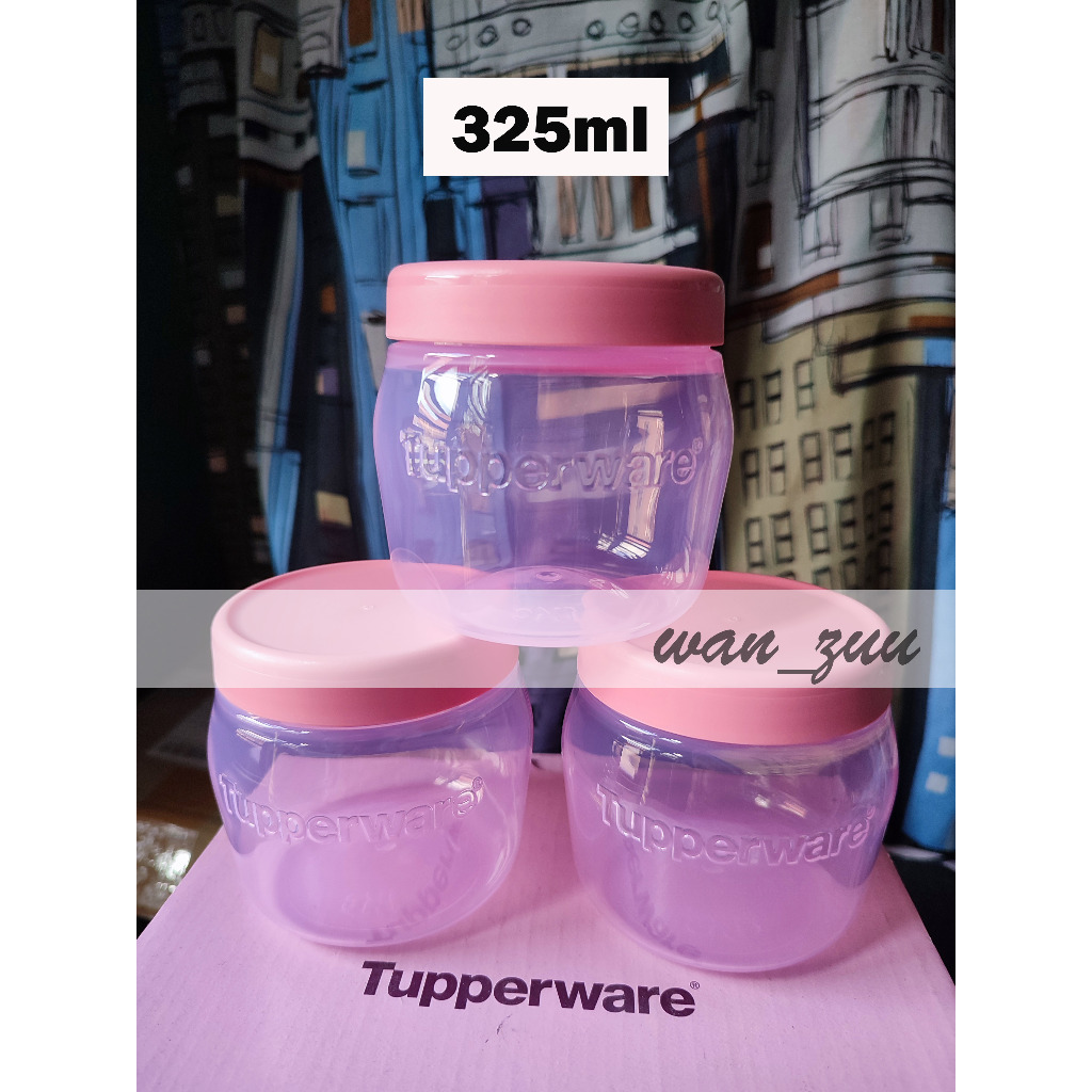 Tupperware Mini Universal Jar 325ml [PINK] (1pc) | Shopee Malaysia