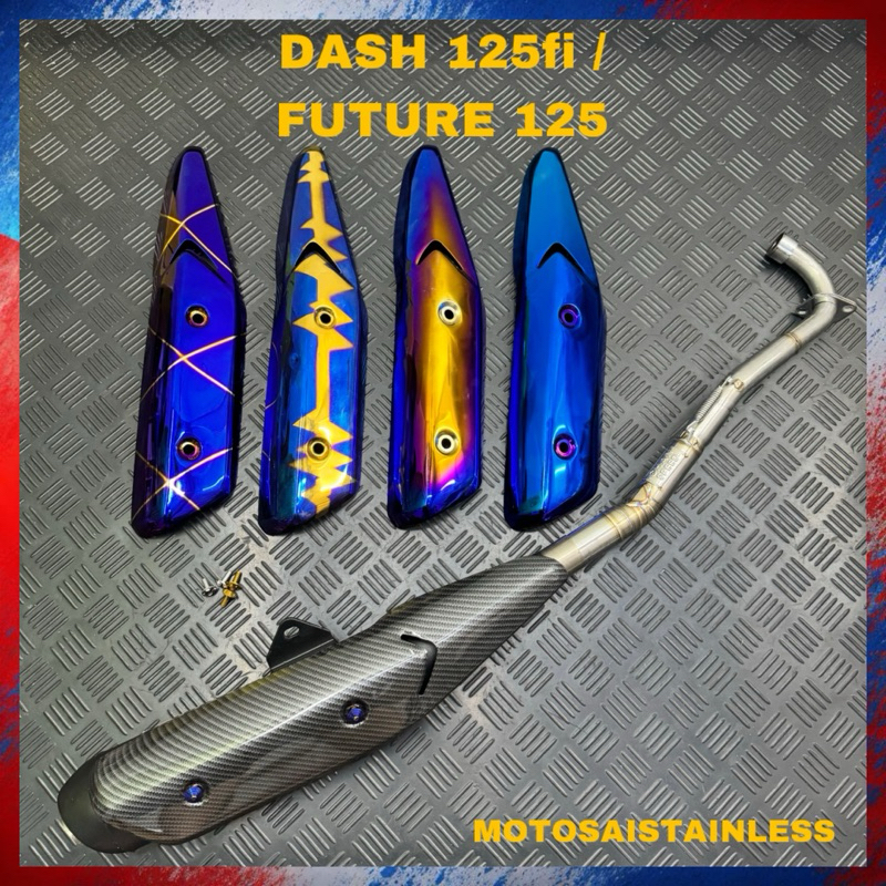 🇲🇾🔥🇹🇭 EXHAUST WAVE DASH 125fi / FUTURE 125 26MM DAN 28MM 🇹🇭🔥🇲🇾 EKZOS ...