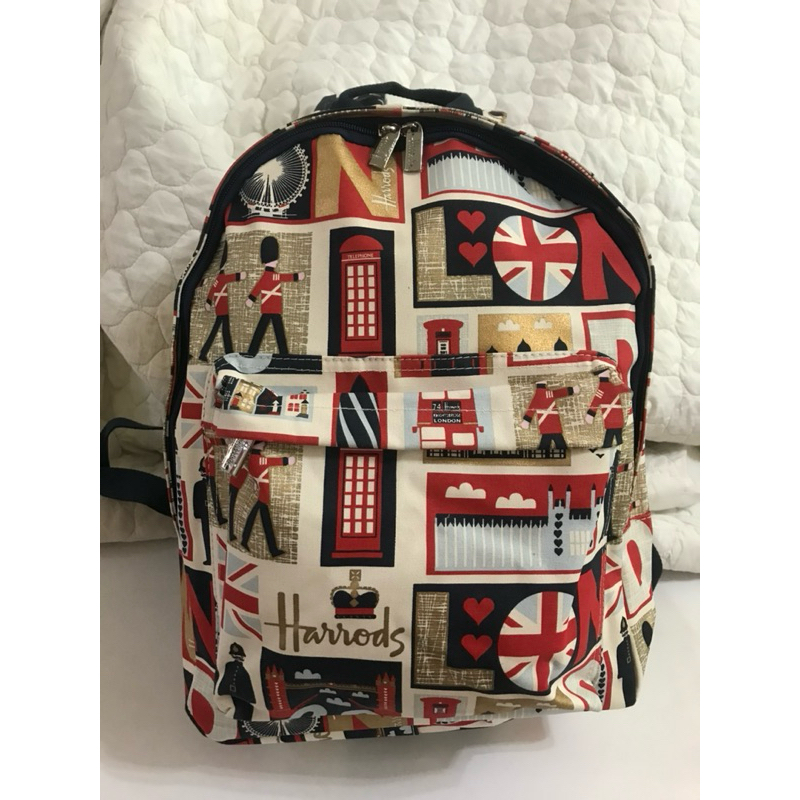 Ready stock: Harrods Iconic London Backpack | Shopee Malaysia