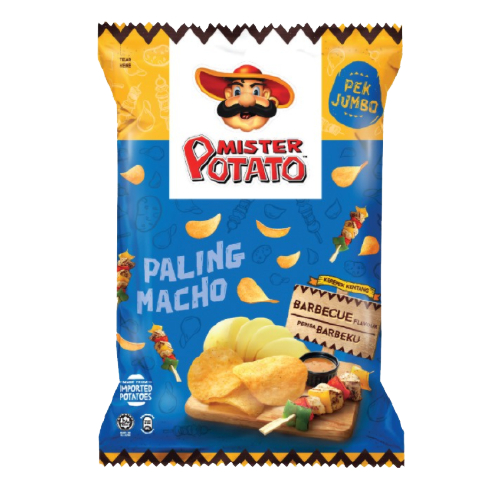 Mister Potato Chips BBQ 90g/Mister Potato 90g | Shopee Malaysia
