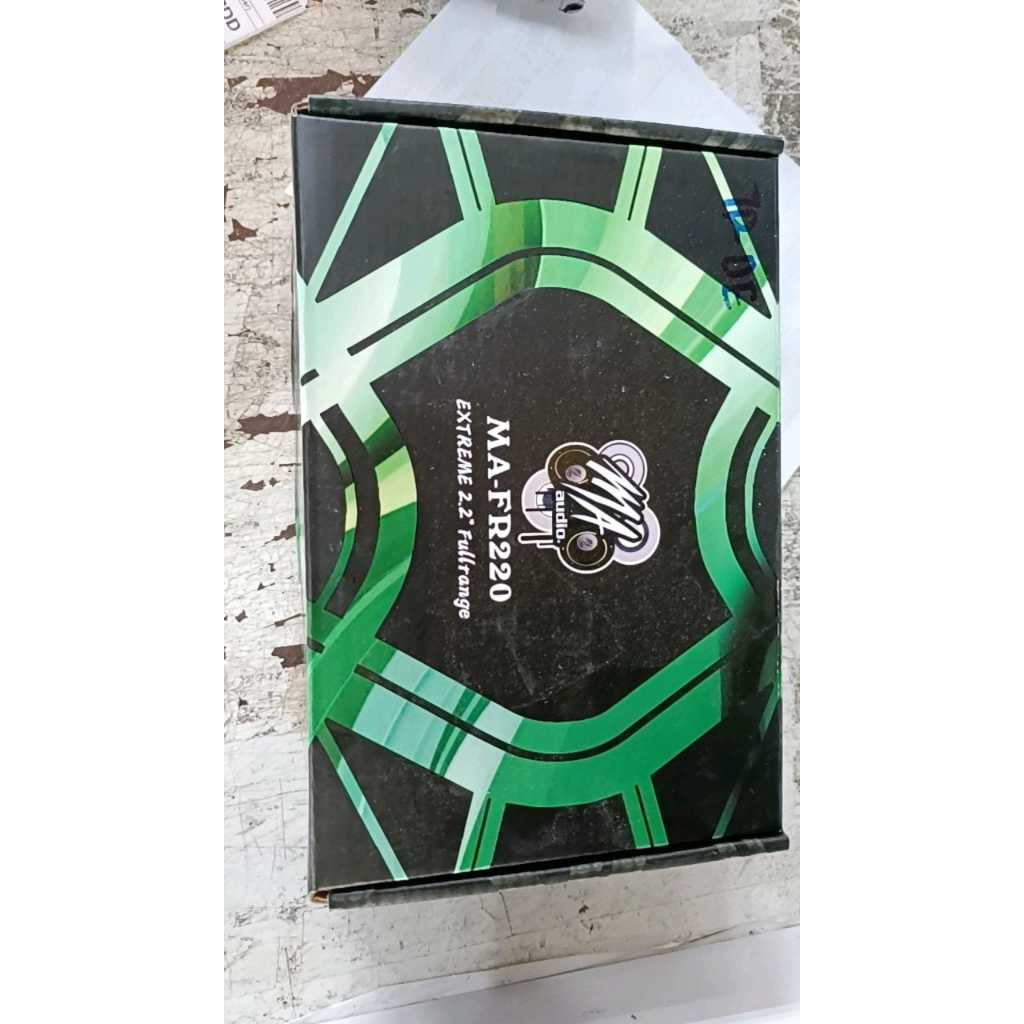 MA AUDIO FULL RANGE SPEAKER MA-FR220 EXTREME 2.2" FULLRANGE (200 WATTS ...
