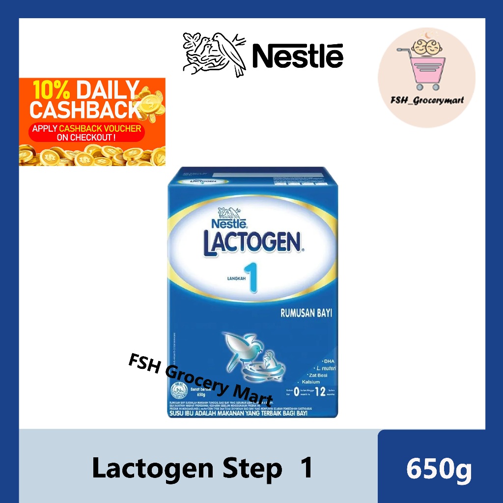 Nestle Lactogen Step 1 (650g) | Shopee Malaysia