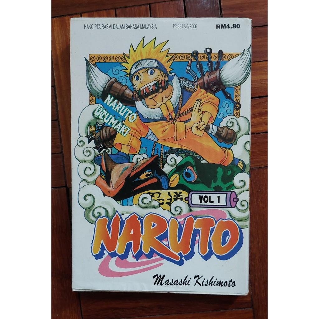 Naruto oleh Masashi Kishimoto Edisi Bahasa Malaysia Terbitan Comics House (Pre-loved book ...