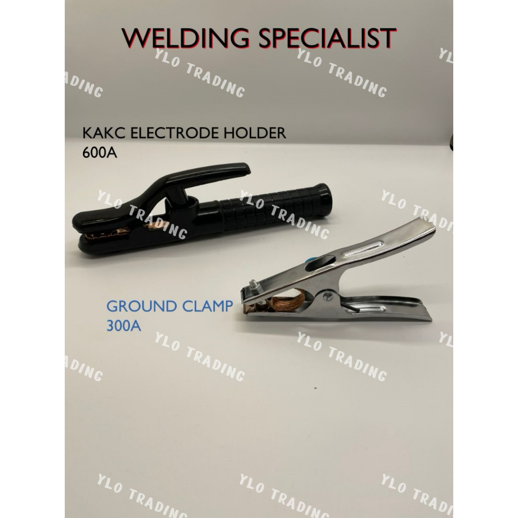 Welding Electrode Holder, Earth Clamp/Ground Clamp 300A / 600A | Shopee ...