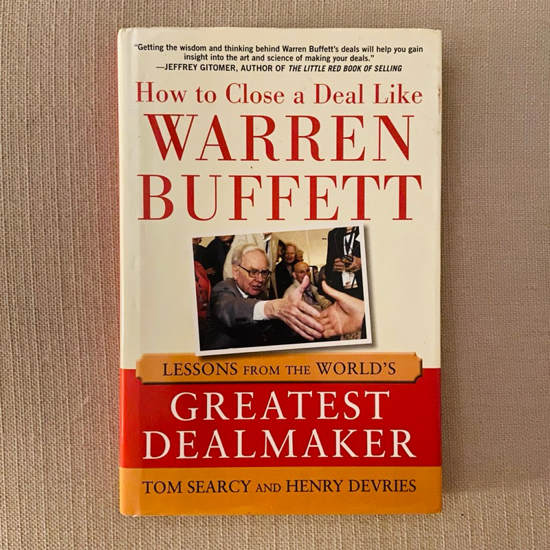 How To Close A Deal Like Warren Buffett by Tom Searcy and Henry Devries ...