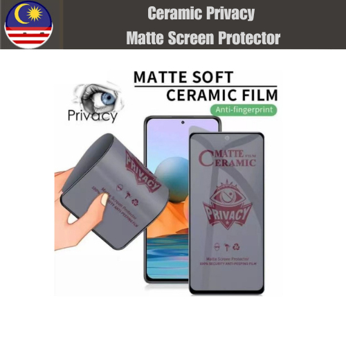Iphone 16 16Plus 16Pro 16Pro Max Ceramic Matte Privacy Full Screen ...