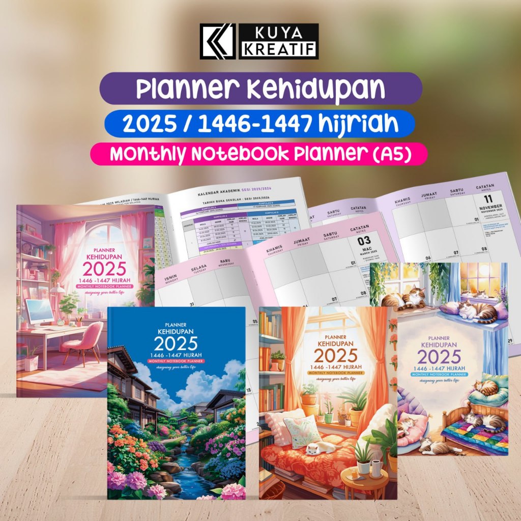 🔥JUALAN PENGHABISAN STOK PLANNER KEHIDUPAN VIRAL 2025/2026🔥 | Shopee ...