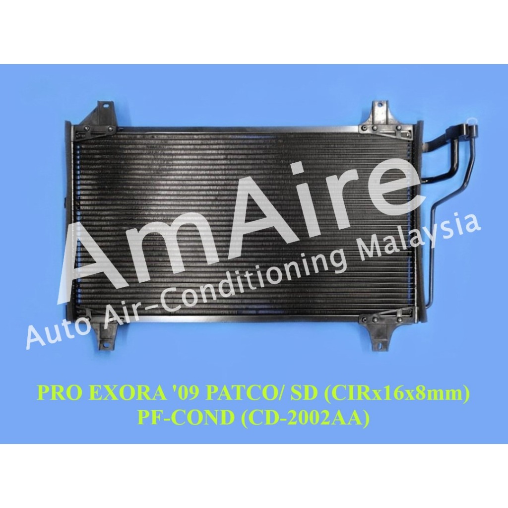HEAVY DUTY@Proton Exora (PATCO /SANDEN SYSTEM) Aircond Condenser WITH ...
