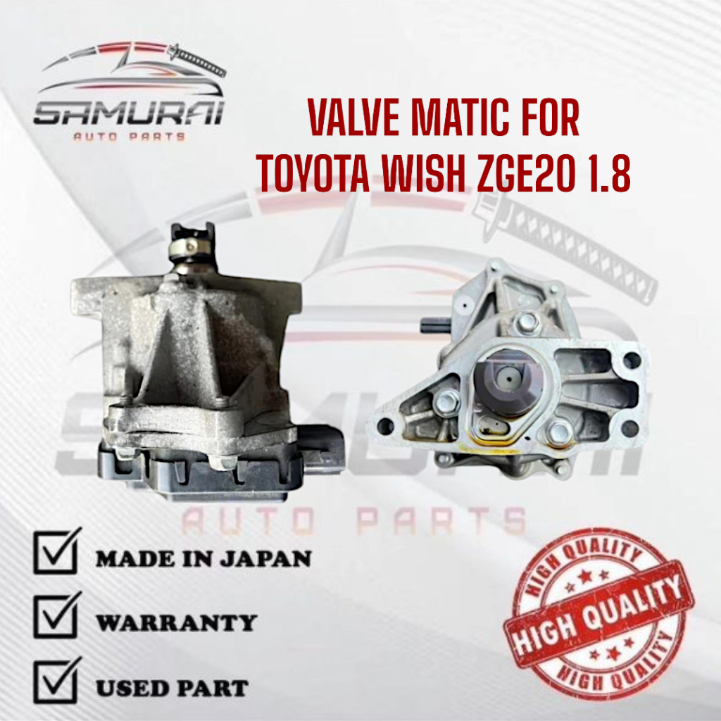TOYOTA WISH ZGE20 1.8 VALVE MATIC USED JAPAN | Shopee Malaysia