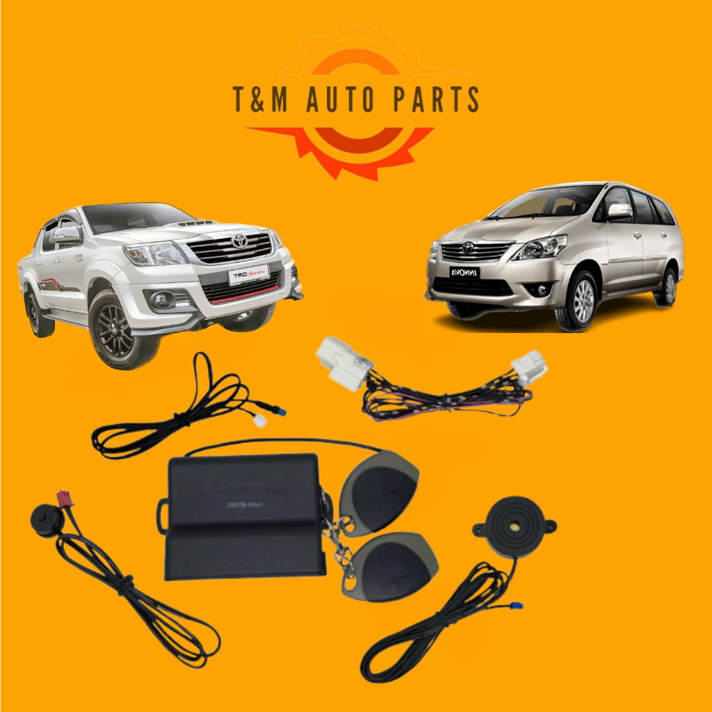 TOYOTA HILUX/INNOVA PLUG N PLAY ALARM | Shopee Malaysia