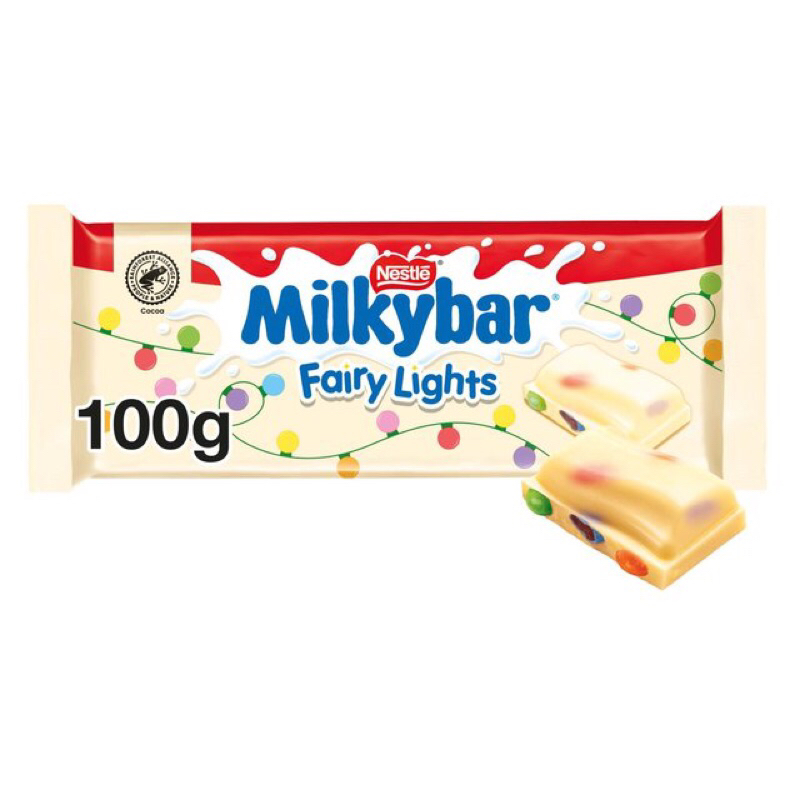 Nestle milkybar fairy lights chocolate sharing bar 100g | Shopee Malaysia