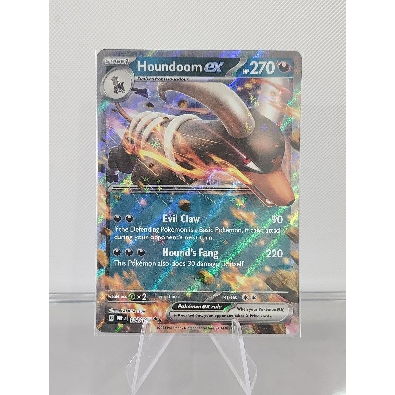 2023 Houndoom Ex Card (Rare Holo) | Shopee Malaysia