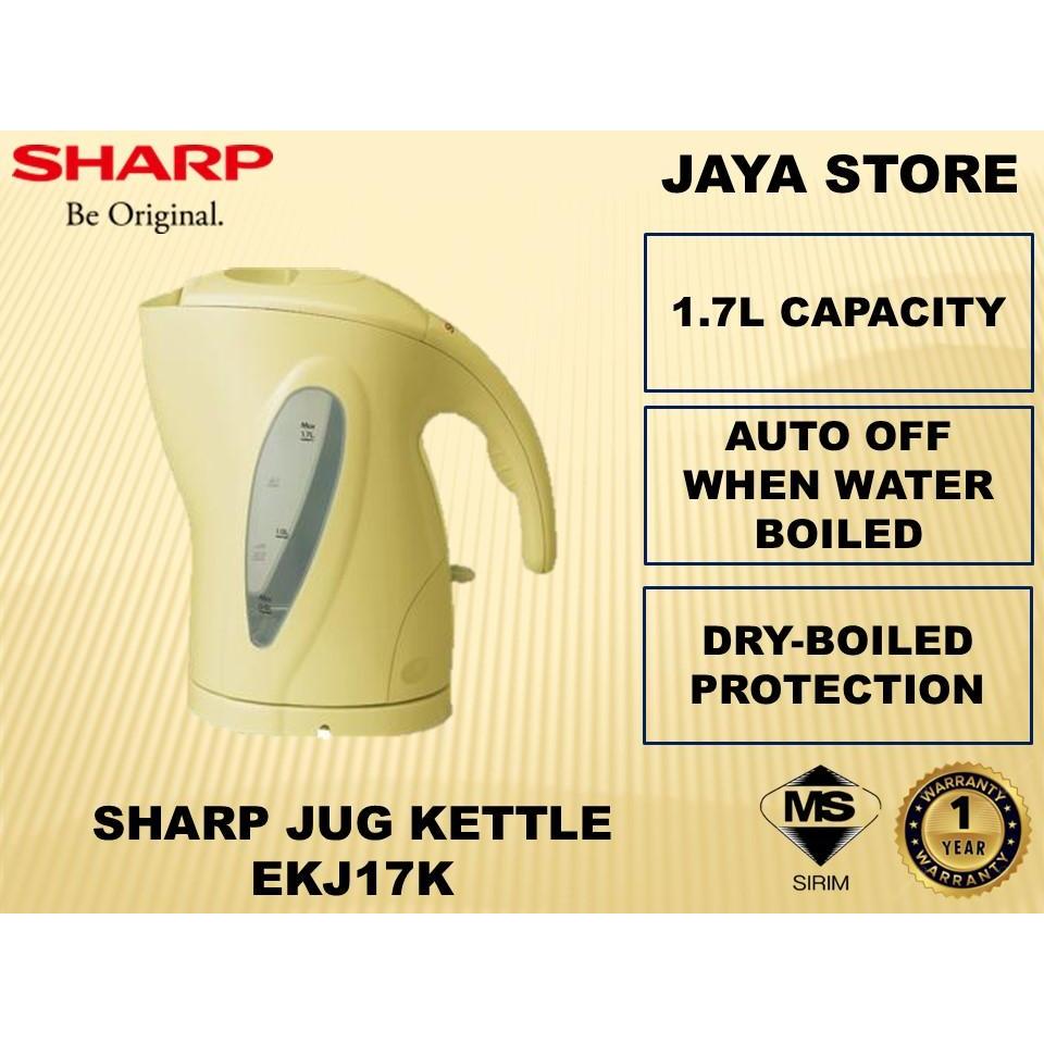 Sharp Electric Jug Kettle (1.7L) EKJ17P | Shopee Malaysia