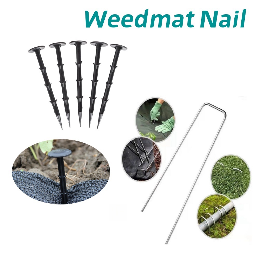 AgroBuddy Premium Paku Weedmat / Farm Nail / Paku Penutup Tanah 11cm ...
