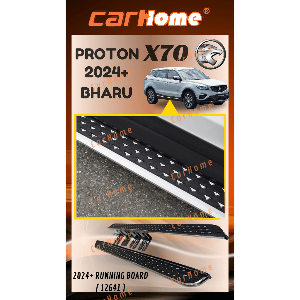 PROTON X70 2024 2025 RUNNING BOARD SIDE STEP | Shopee Malaysia